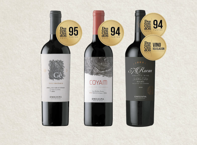 Guía Descorchados destaca a Gê y 57 Rocas de Emiliana entre los mejores ...